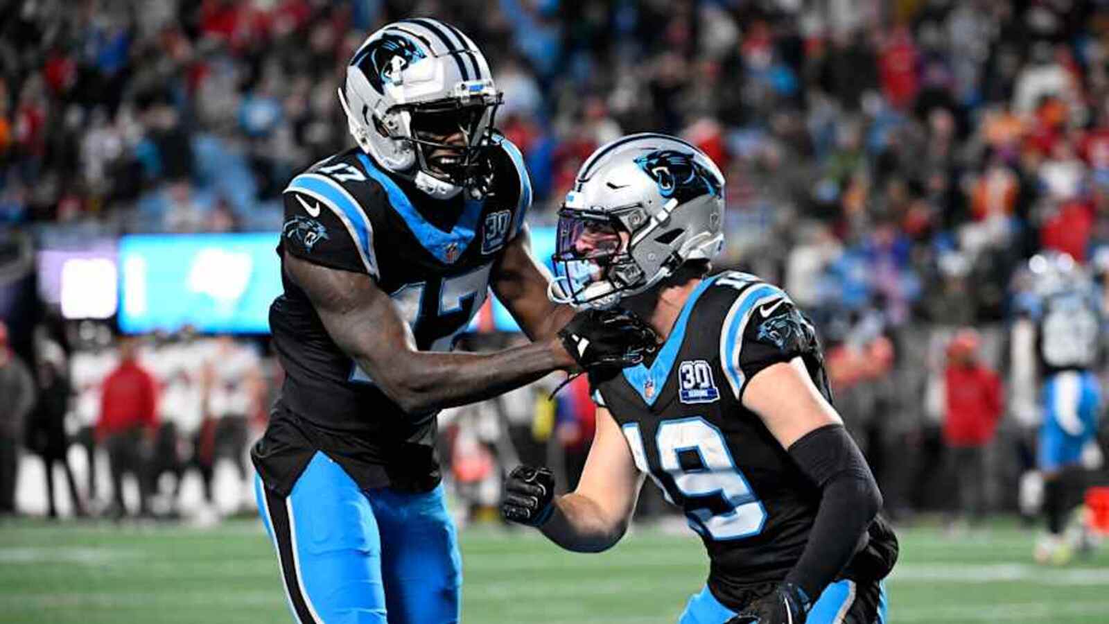Panthers’ Xavier Legette forces Adam Thielen to take on hilarious extra duties | Yardbarker