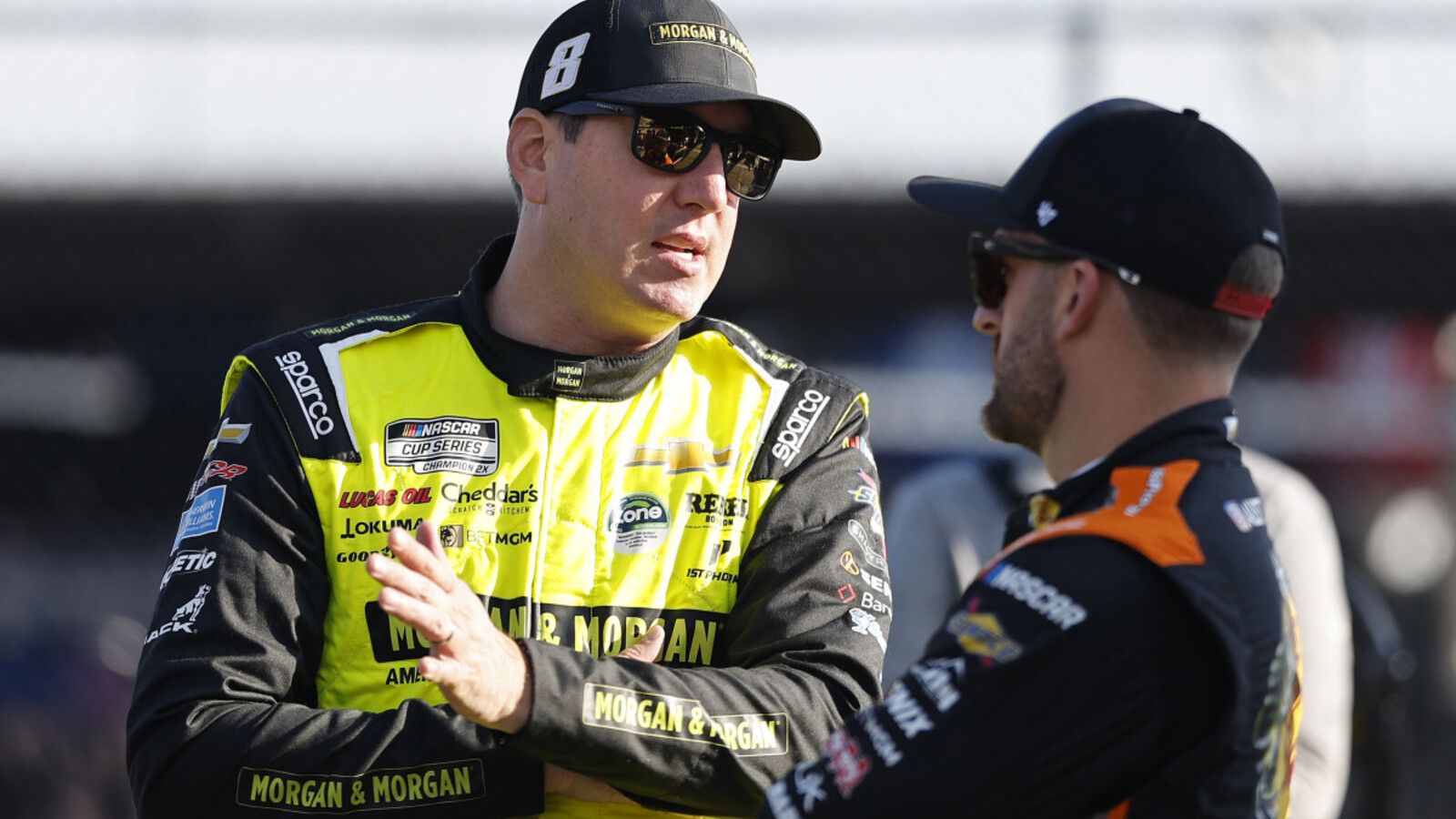 Kyle Busch Trades NASCAR Track for Baseball Stands With Son Brexton ...