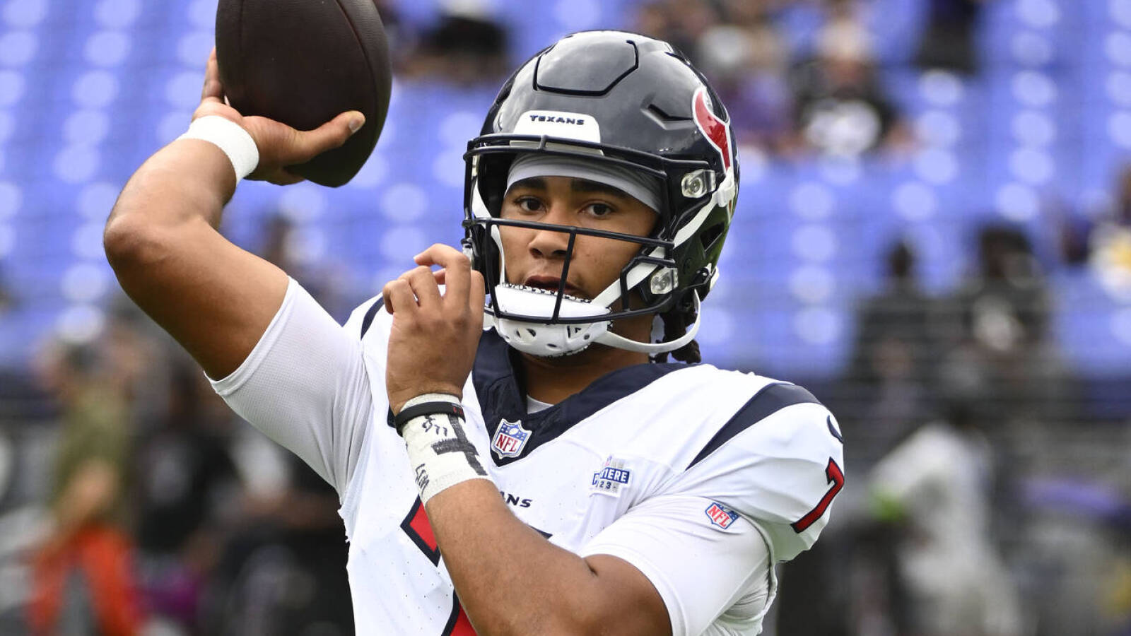 C.J. Stroud completed his first NFL pass to himself | Yardbarker