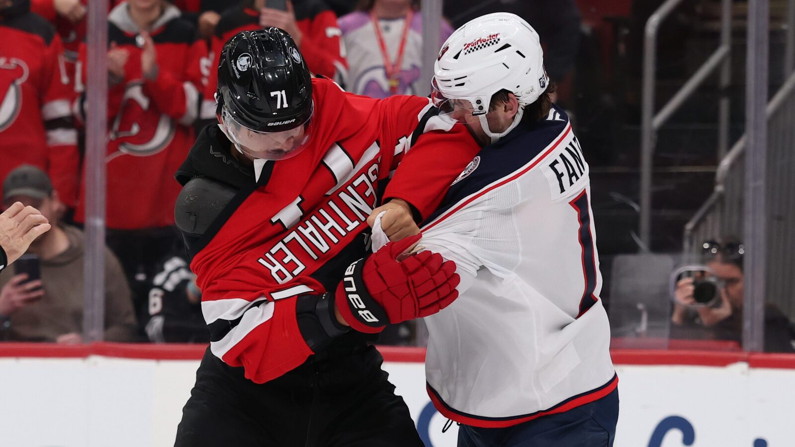 Devils’ Jonas Siegenthaler ejected against Blue Jackets | Yardbarker