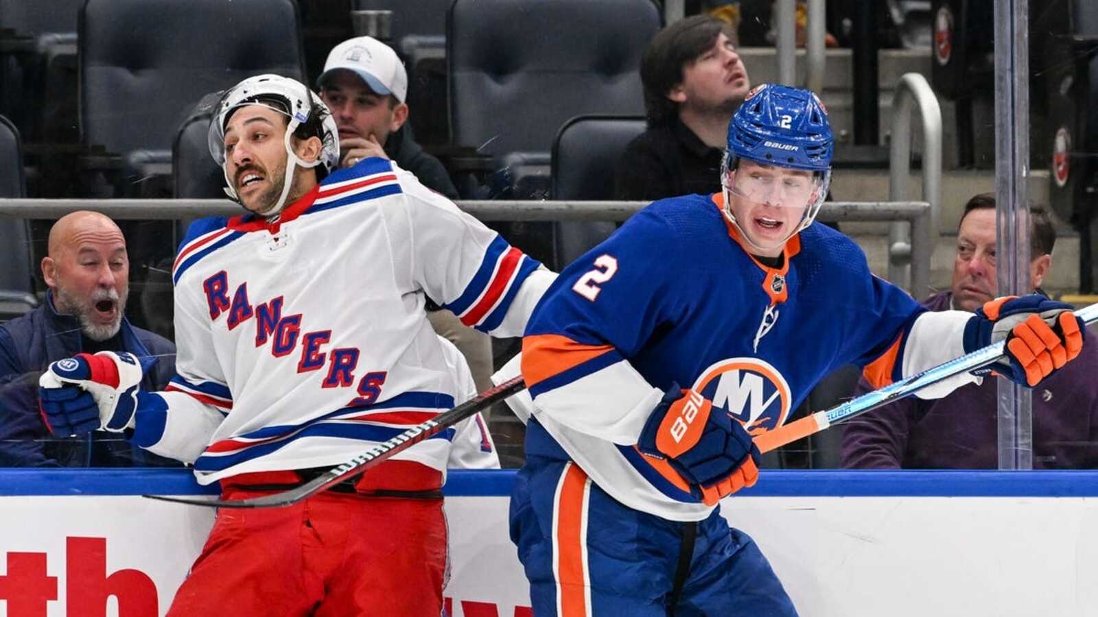 Isles win fifth in a row, cool off first-place Rangers | Yardbarker