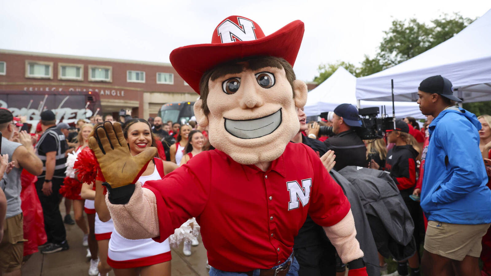 Nebraska’s Herbie Husker goes blonde in first update in 20 years ...