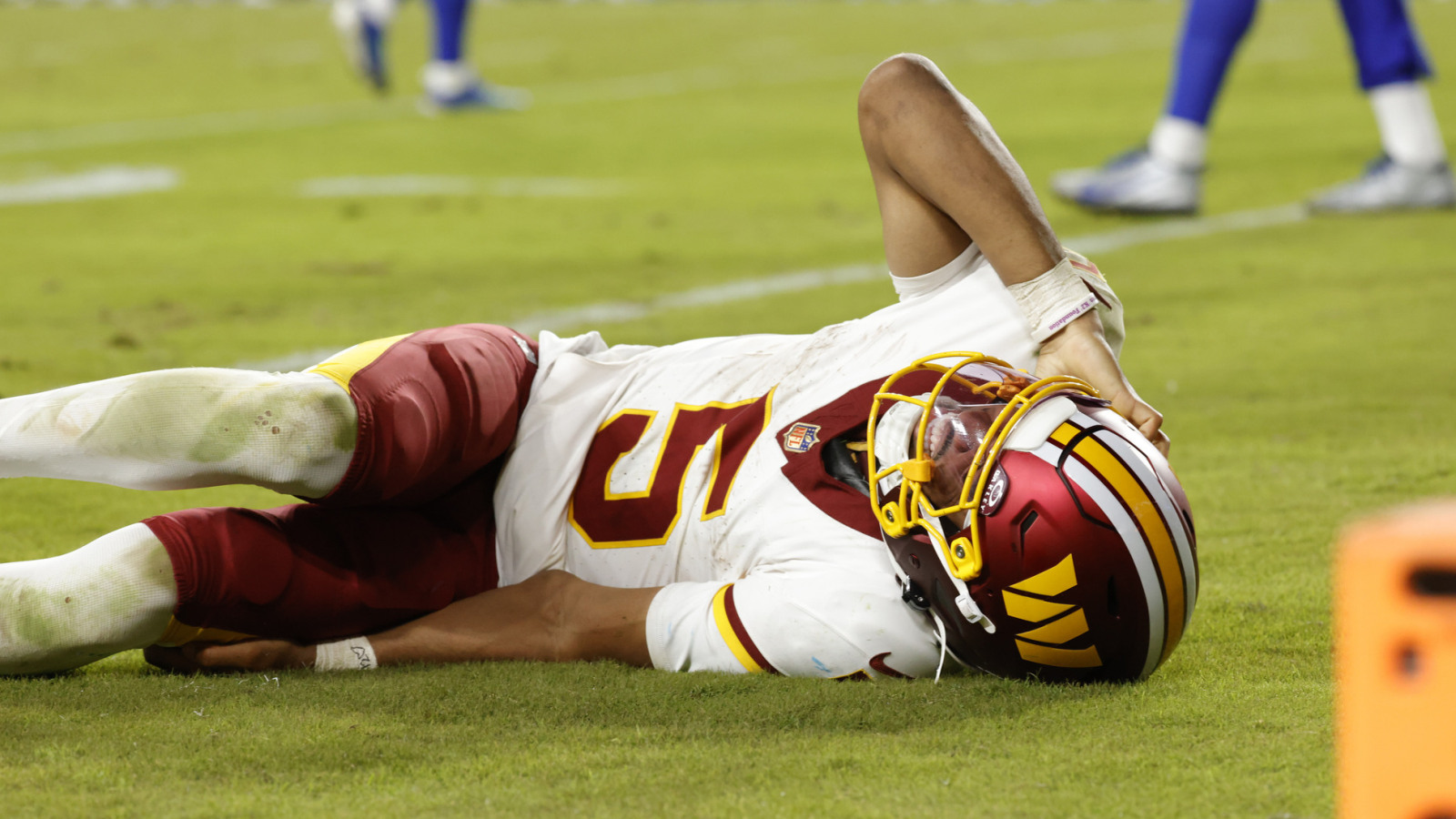 Commanders, Jayden Daniels avoid worst-case scenario | Yardbarker