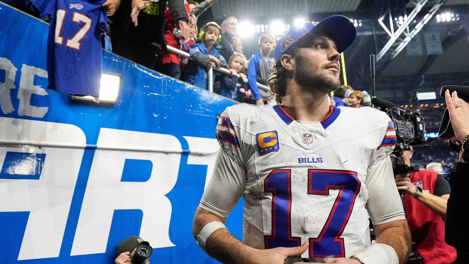 Report: Josh Allen has played through significant injury in 2024 ...