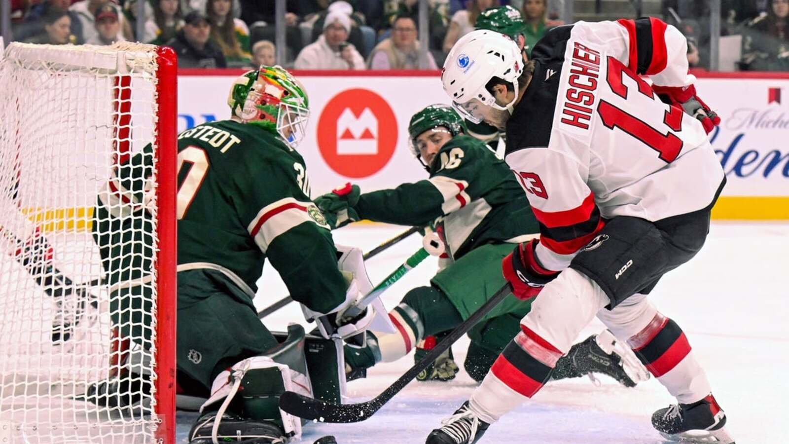 Devils net 4 straight goals vs. Wild, halt 4-game slide | Yardbarker