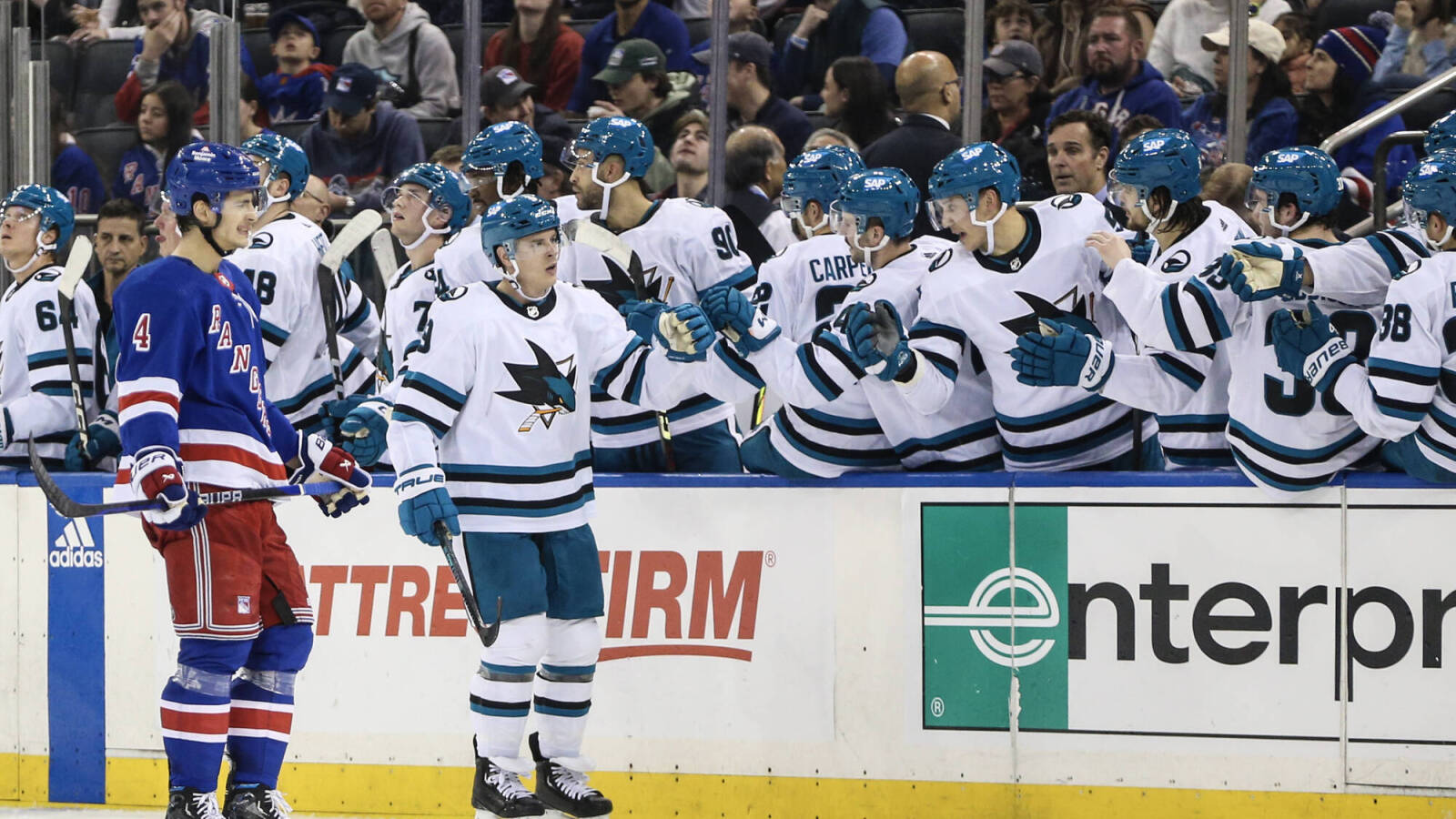 Sharks Locker Room: Starting To Score, Still Not Defending | Yardbarker