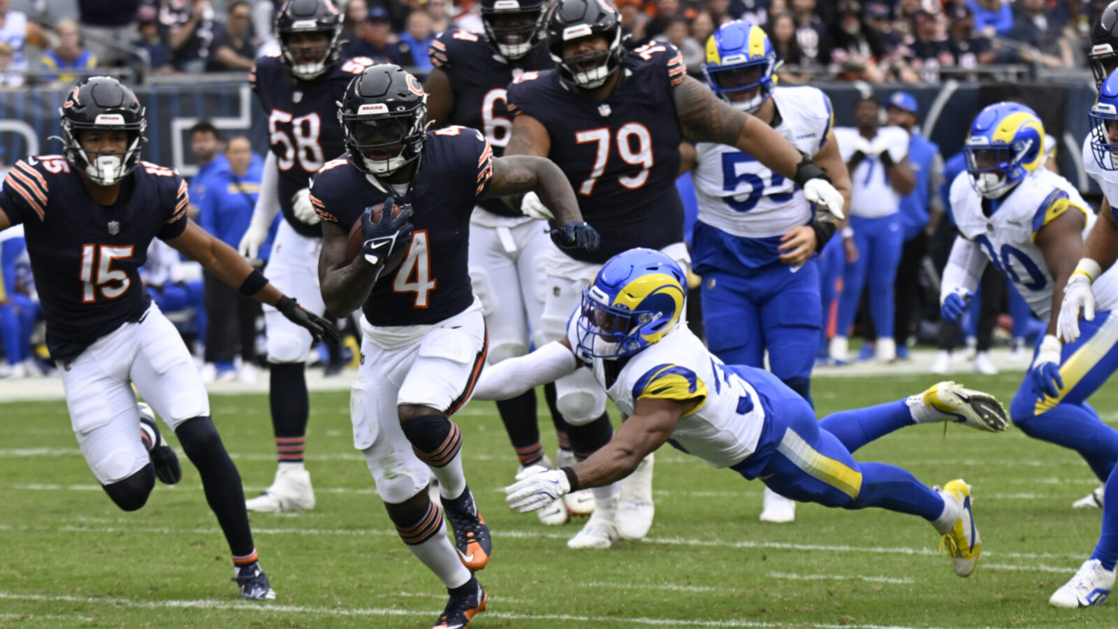 Bears Outlast Rams Behind Rejuvenated Run Game | Yardbarker
