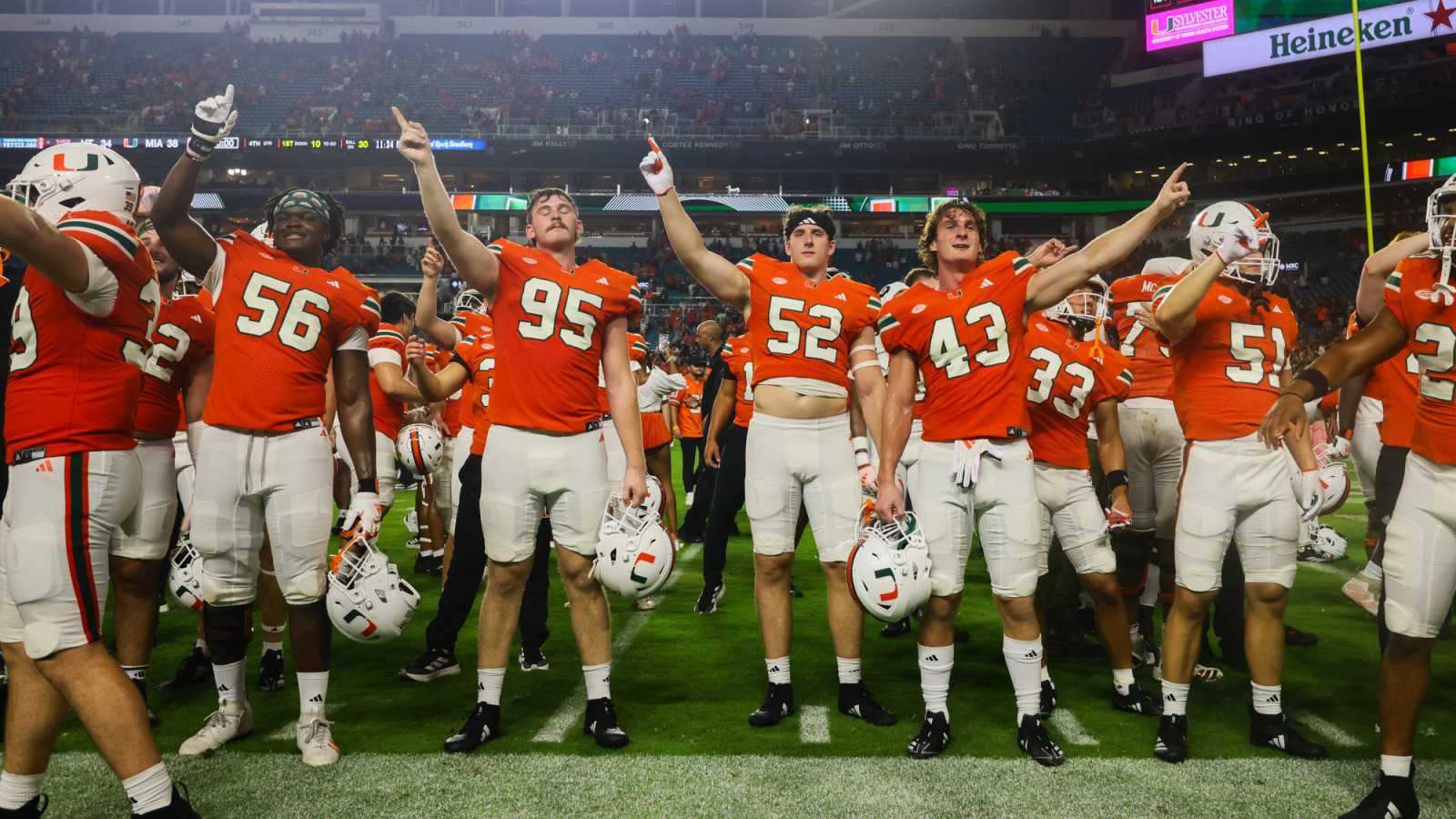Watch: Miami survives upset bid from VT, wild final play | Yardbarker