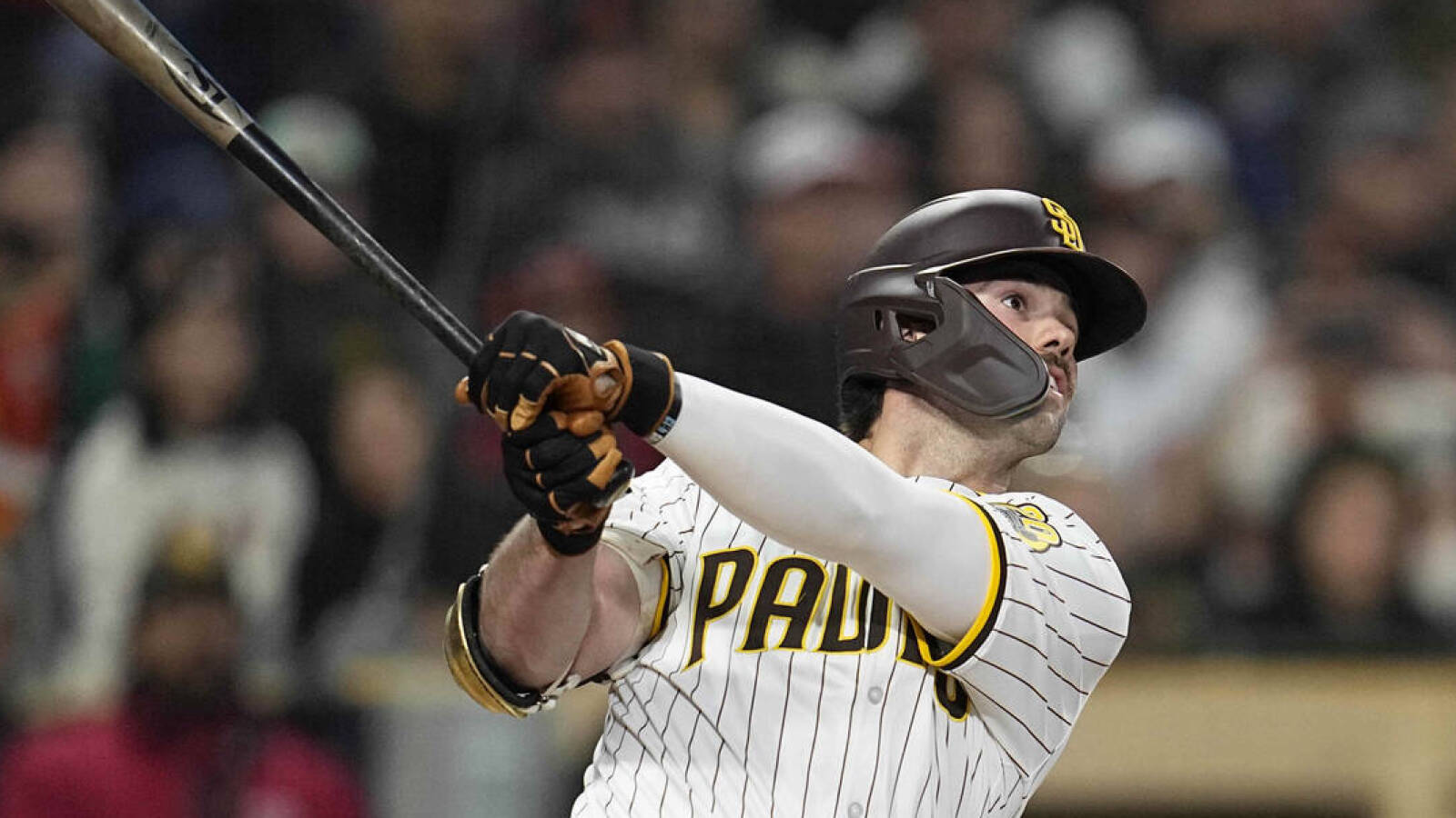 Watch: Padres rookie has embarrassing strikeout | Yardbarker