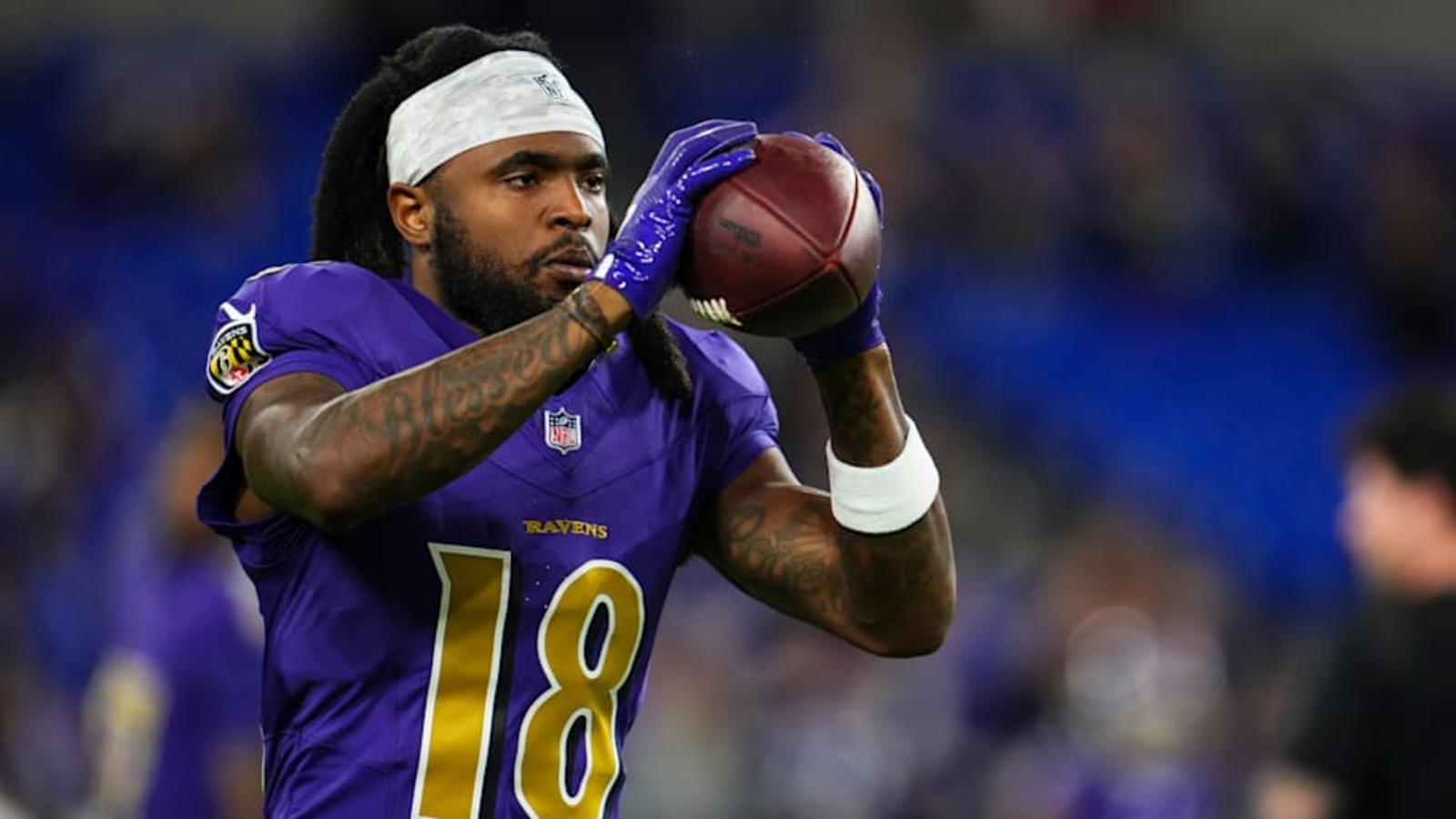 Diontae Johnson might have already played his last snap for Ravens ...
