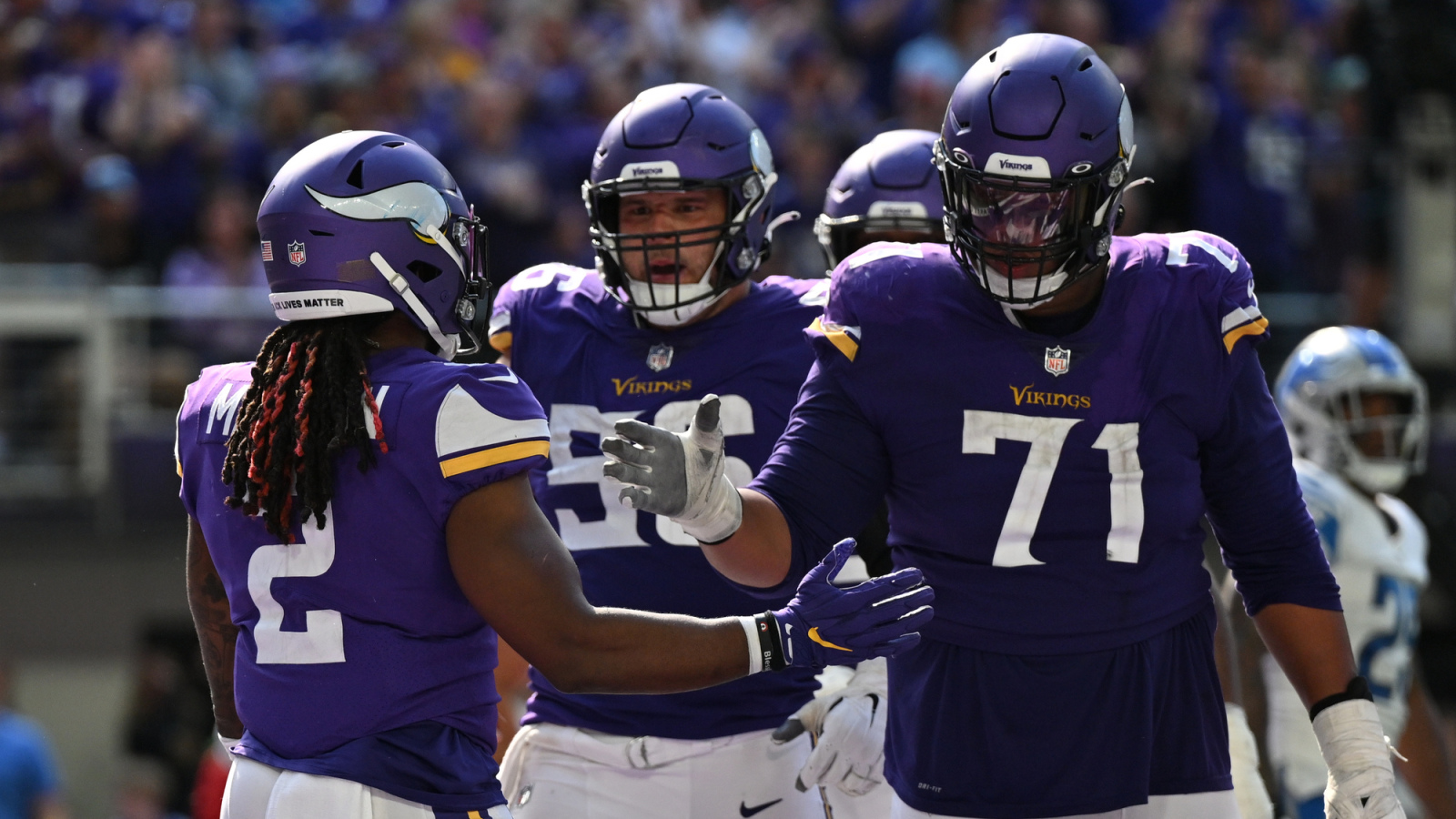 Vikings LT Christian Darrisaw Ruled Out With Knee Injury | Yardbarker