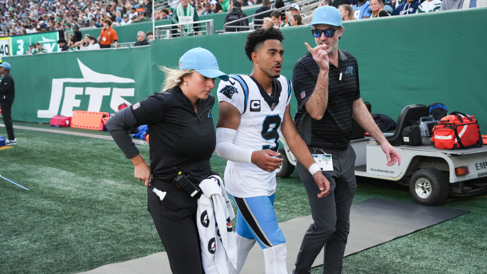 Panthers QB Bryce Young dealing with high ankle sprain | Yardbarker
