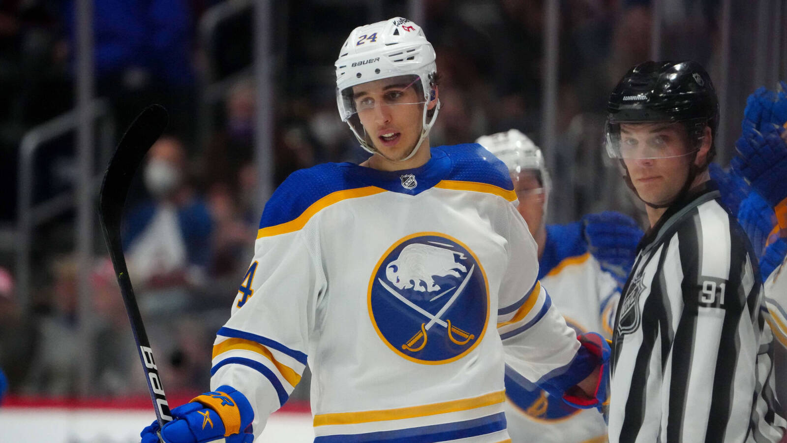 Sabres' Dylan Cozens receives maximum fine for cross-check | Yardbarker
