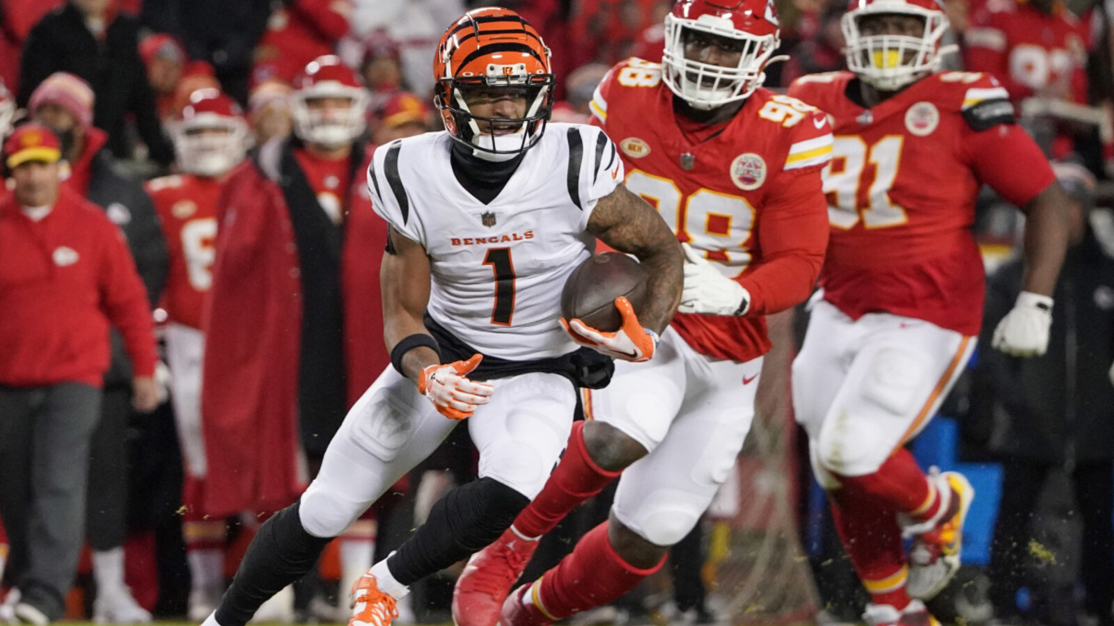 Bengals' Ja'Marr Chase gets name-dropped by Patrick Mahomes in the best ...