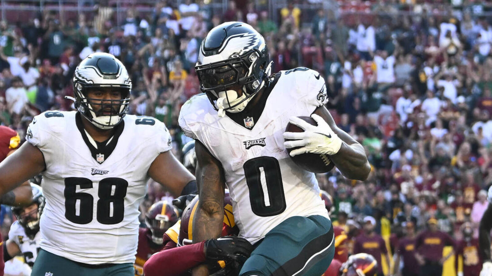 Watch: D’Andre Swift scores TD on fake ‘tush push’ play | Yardbarker