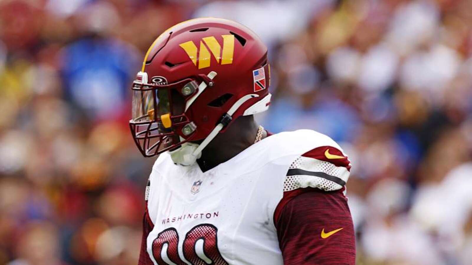Commanders' lineman had a 3-word response that says it all | Yardbarker