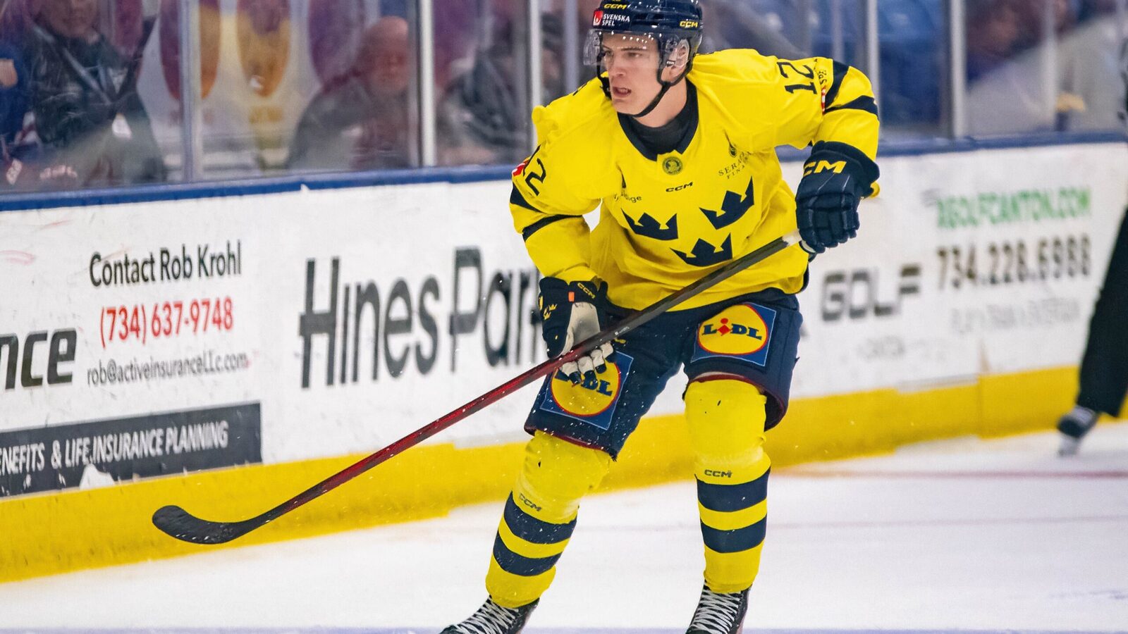 Penguins sign Melvin Fernstrom to three-year, entry-level contract ...