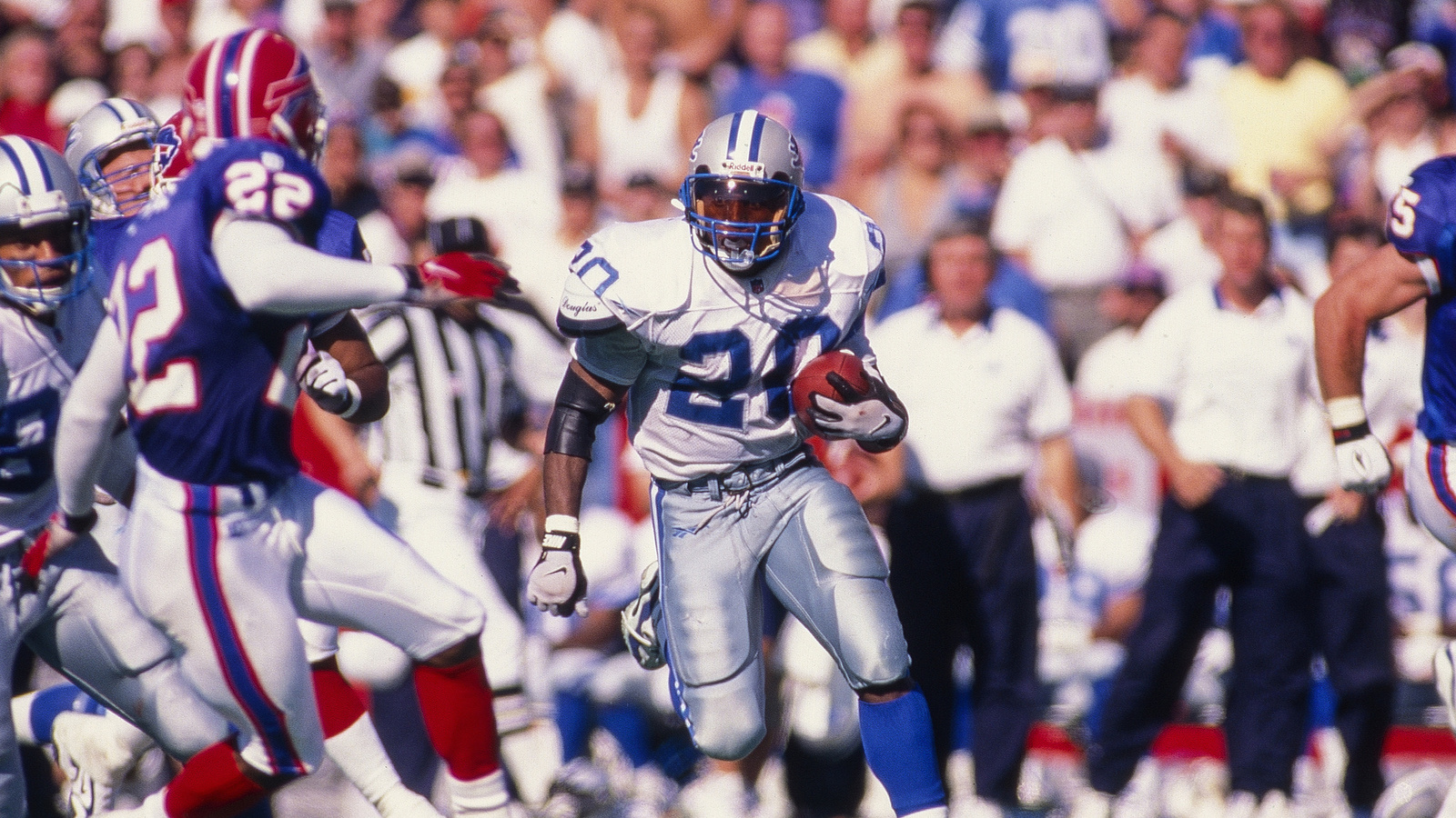 Which running backs have the most rushing yards in a season for every ...