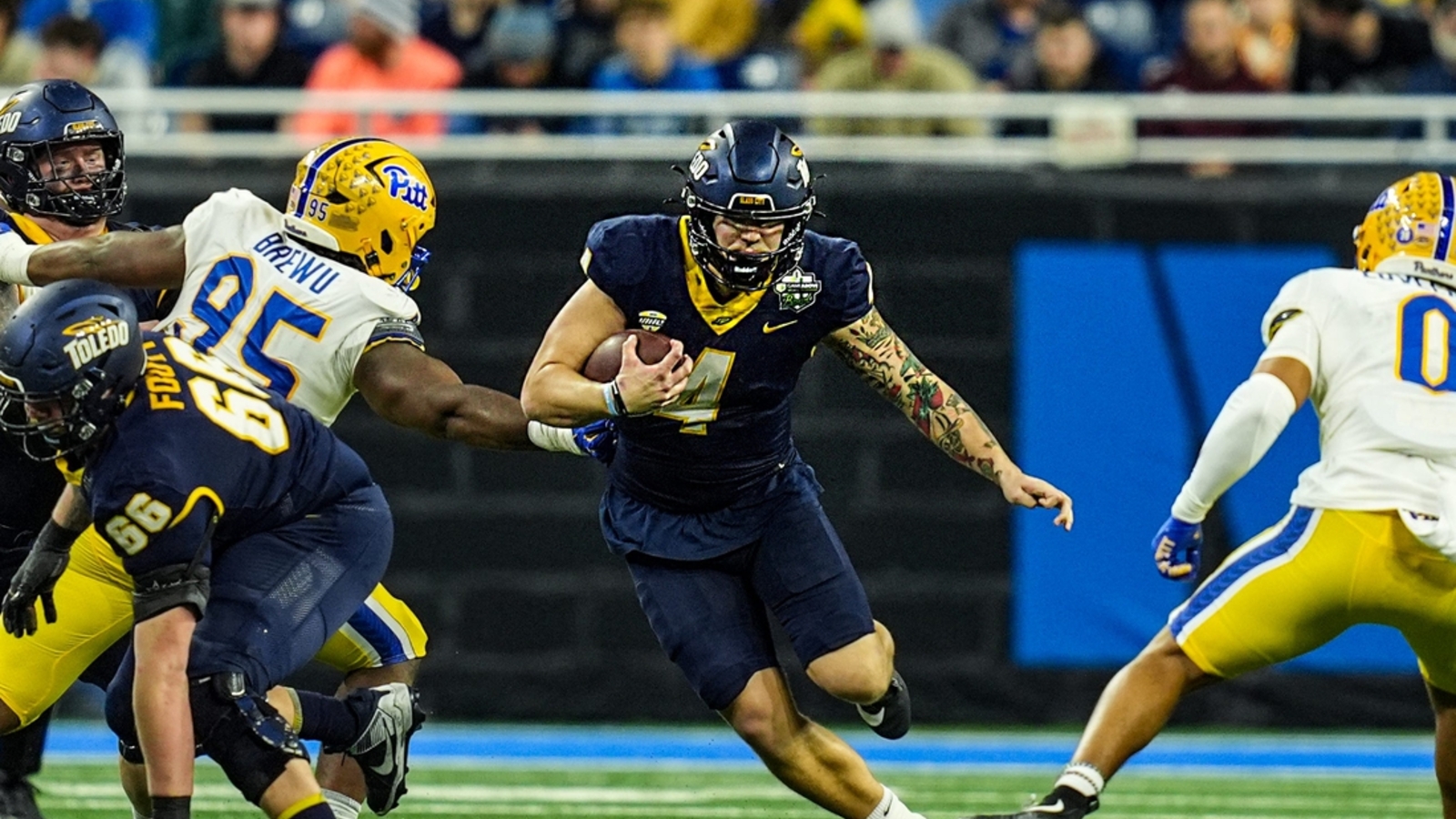 Toledo outlasts Pitt in six OTs in GameAbove Sports Bowl | Yardbarker