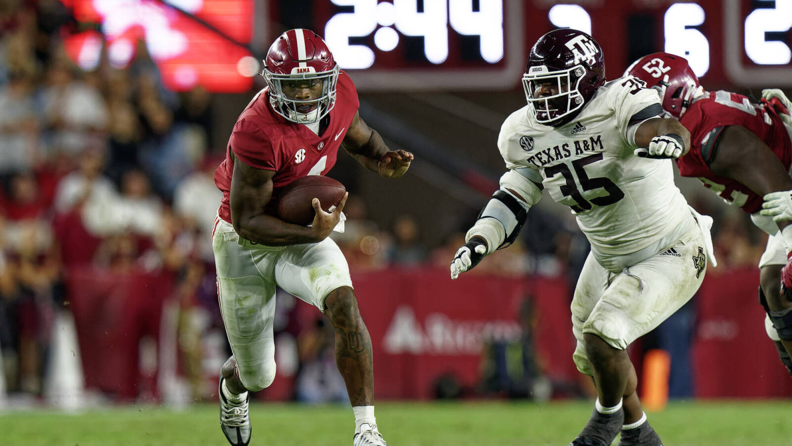 Nick Saban says anxiety factored into Jalen Milroe's iffy start vs ...