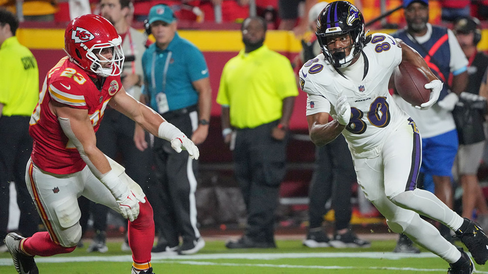 Chiefs beat Ravens in NFL season opener on overturned Isaiah Likely ...