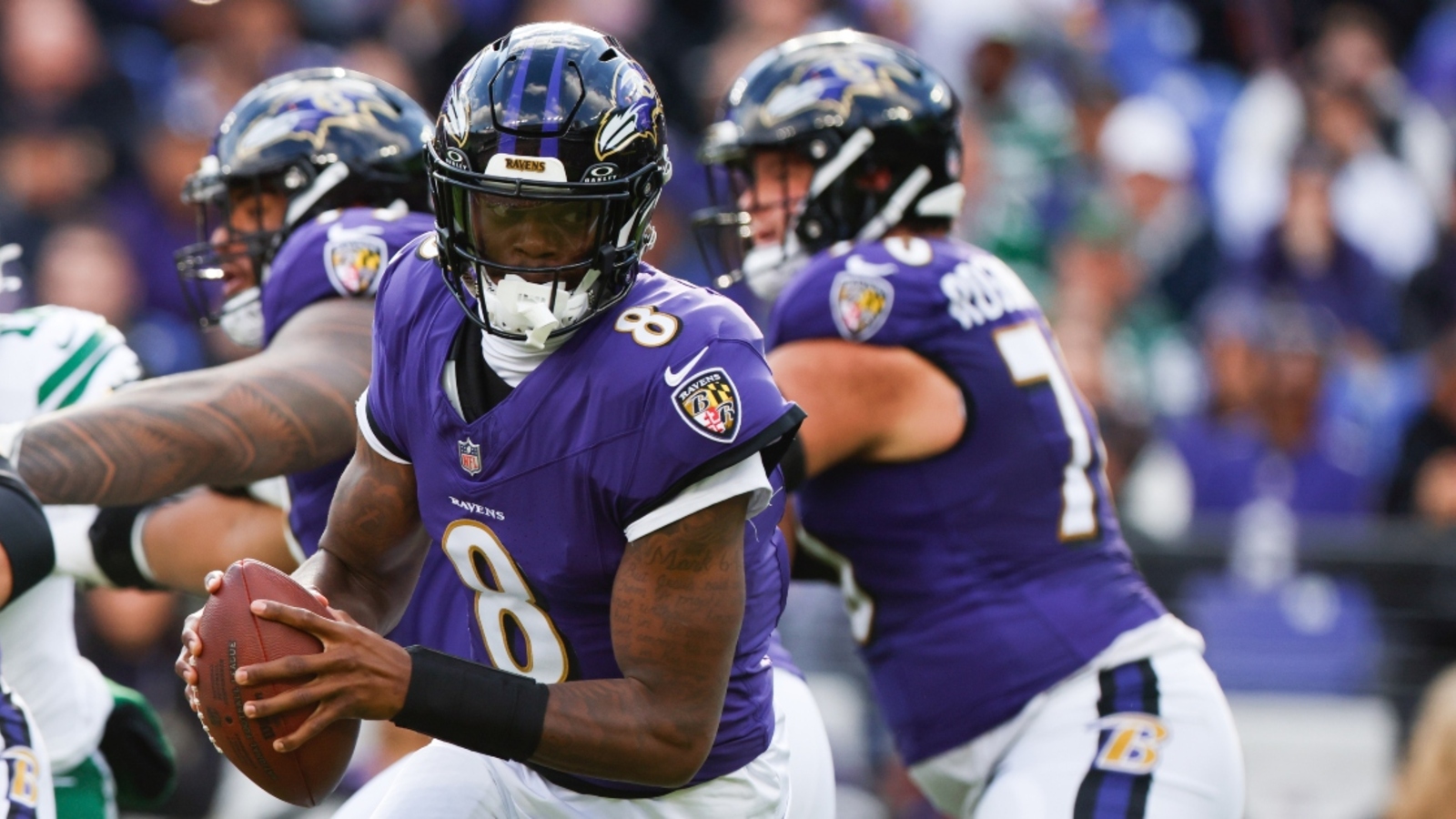 Lamar Jackson points finger at source of Baltimore Ravens offensive ...