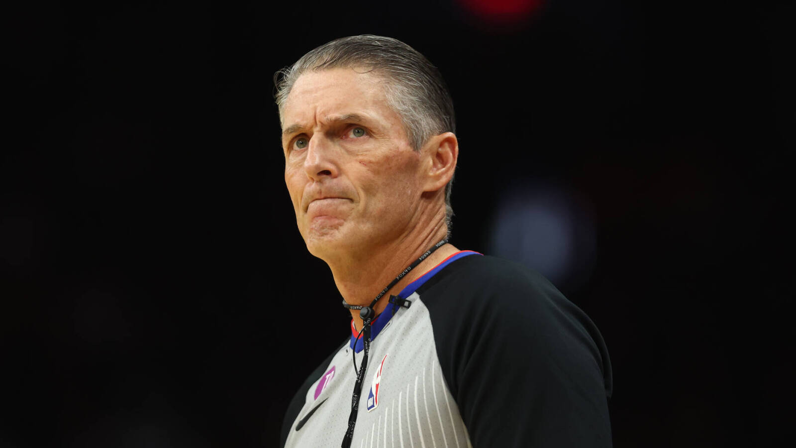 Watch: LeBron James accidentally busts Scott Foster's lip | Yardbarker