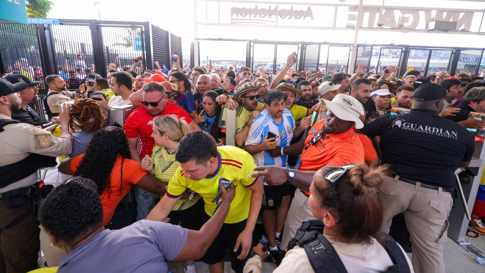 Copa America fans storm suite level at Hard Rock Stadium ahead of ...