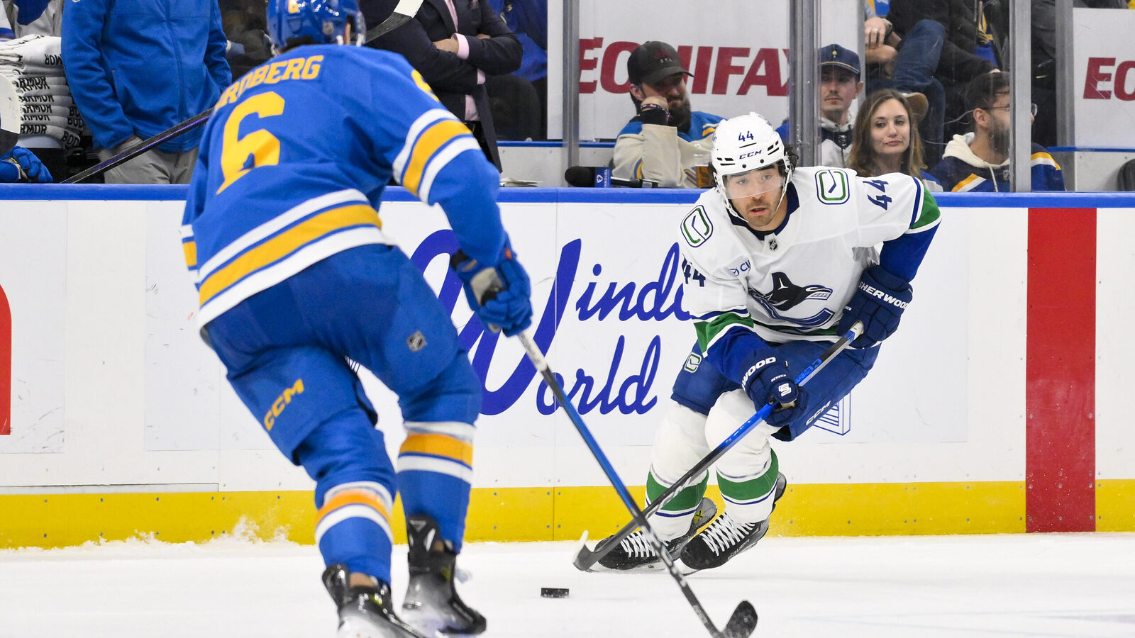 3 Canucks Stars of the Week: Kiefer Sherwood helps carry a depleted ...