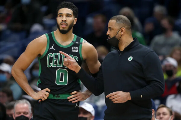 Jayson Tatum Shows His Respect for Rockets' Ime Udoka | Yardbarker