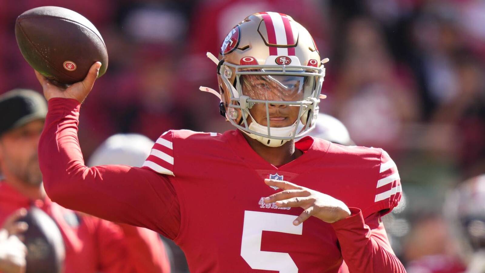 Report: Lance 'a little annoyed' over Garoppolo remaining with team ...