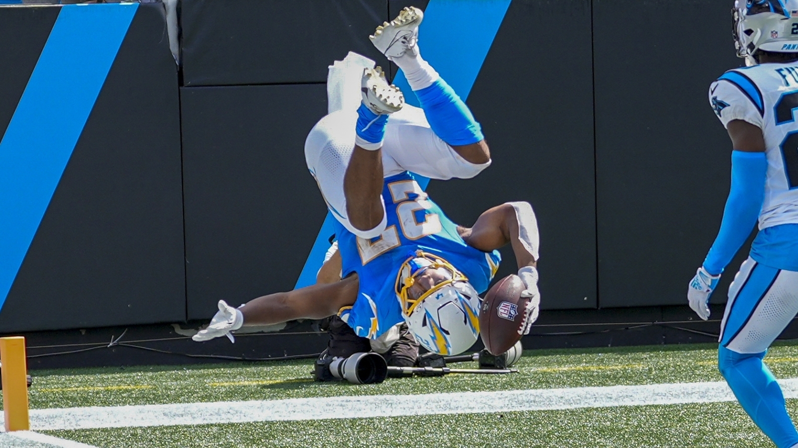 Chargers not happy with injury-prone RB's touchdown flip | Yardbarker