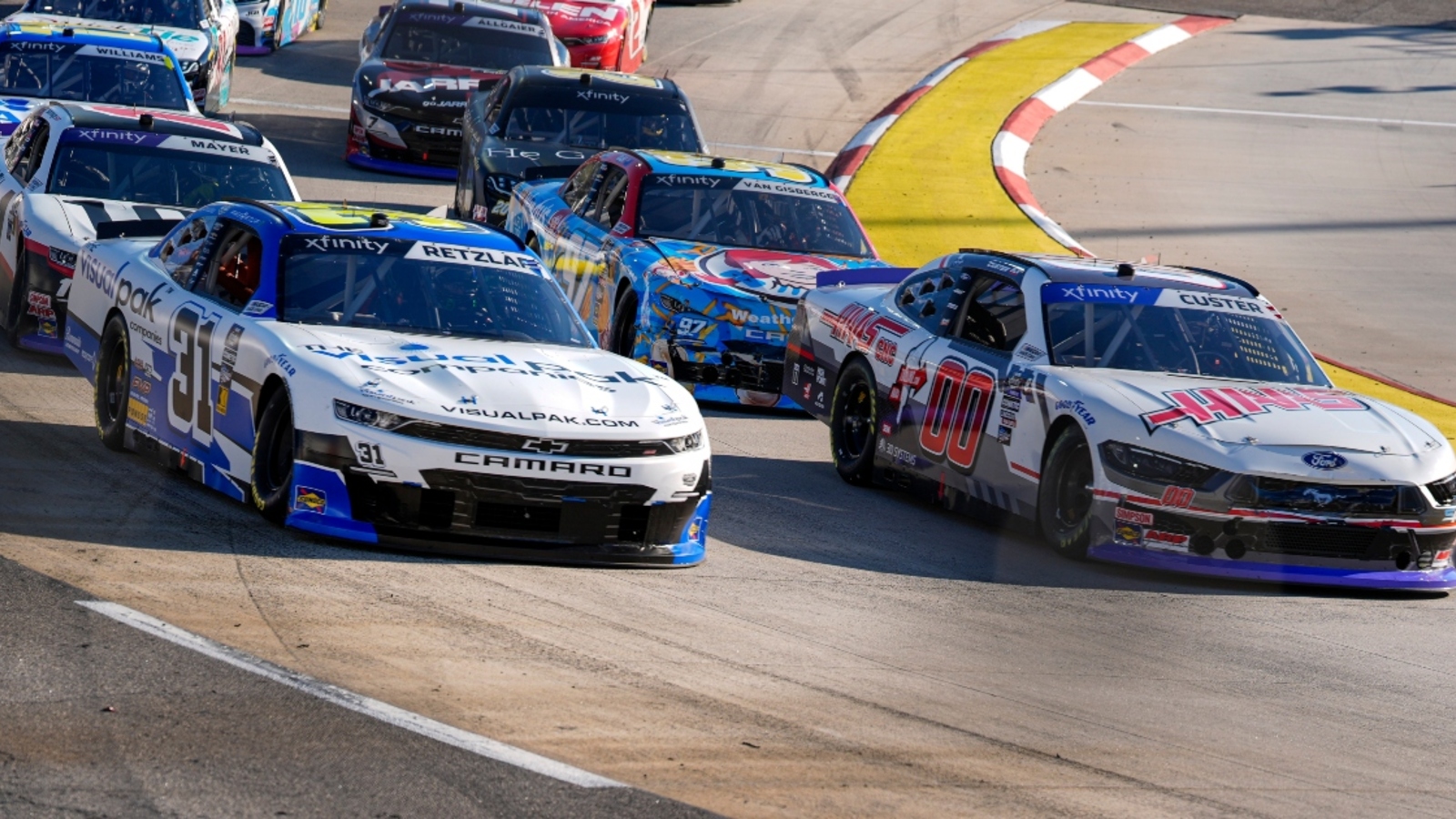 Denny Hamlin evaluates Chandler Smith, Cole Custer incident at ...