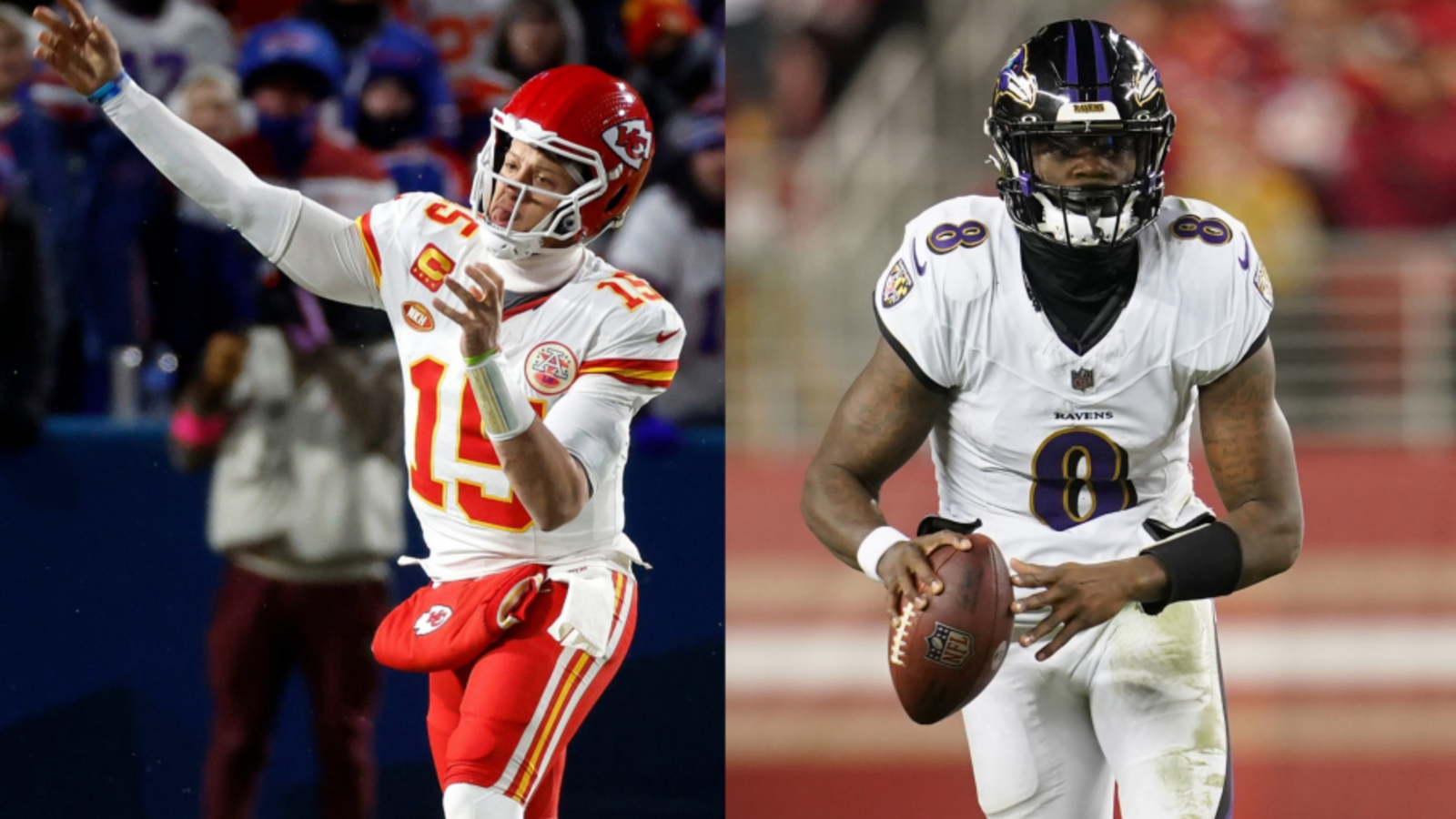Patrick Mahomes, Lamar Jackson have strong choice of words for each ...