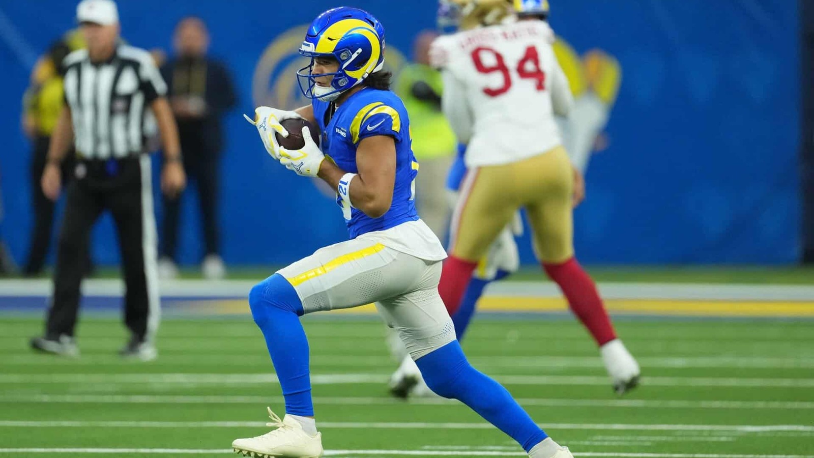 Los Angles Rams Wide Receiver Puka Nacua Makes History Against the San ...