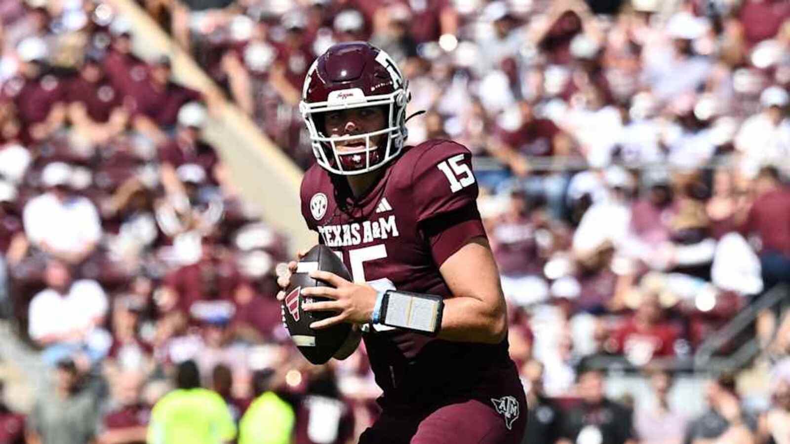 Texas A&M Head Coach Mike Elko Explains Reason For Starting Conner ...