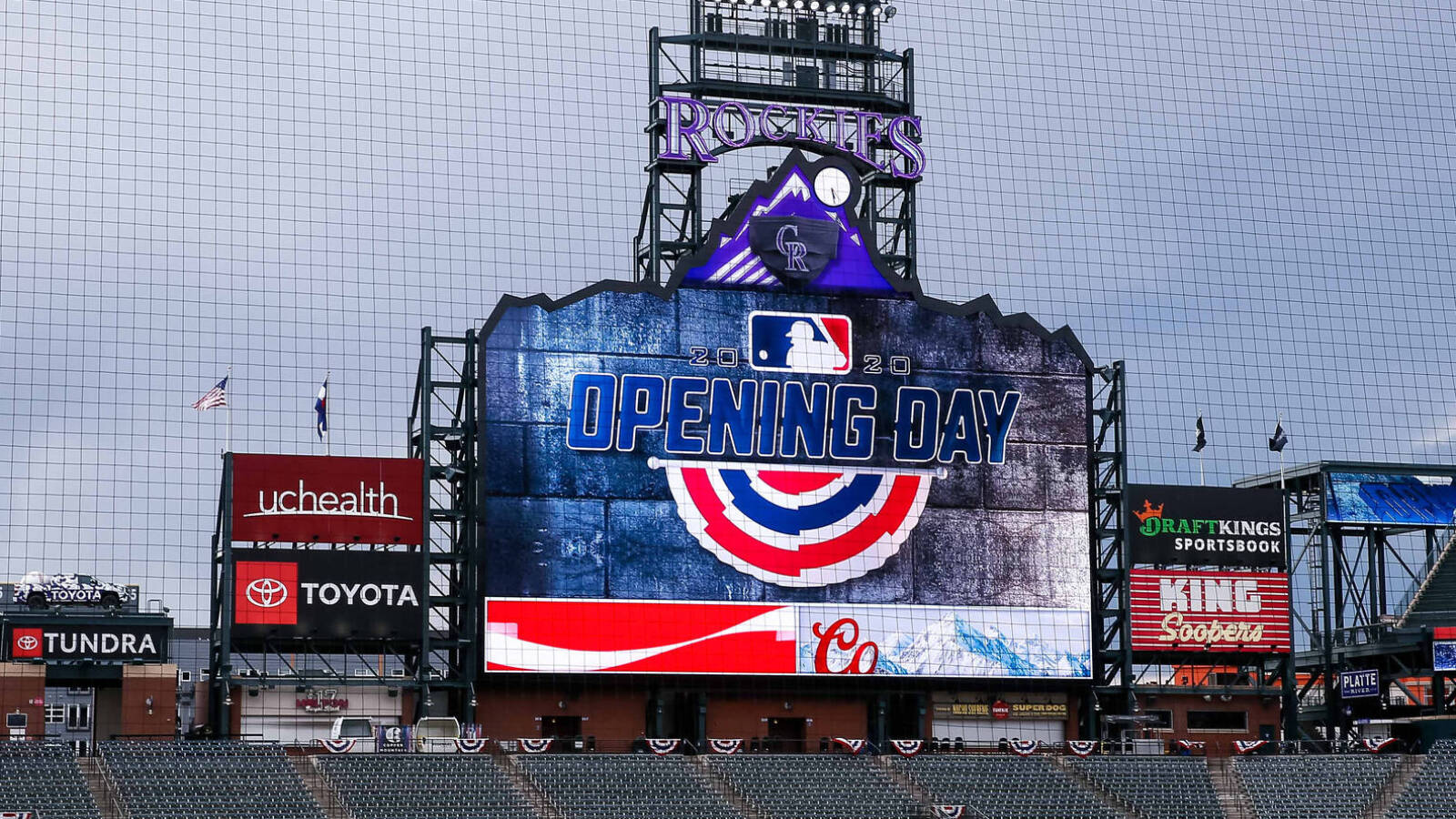 What's up with the Rockies' bizarre scoreboard message? | Yardbarker