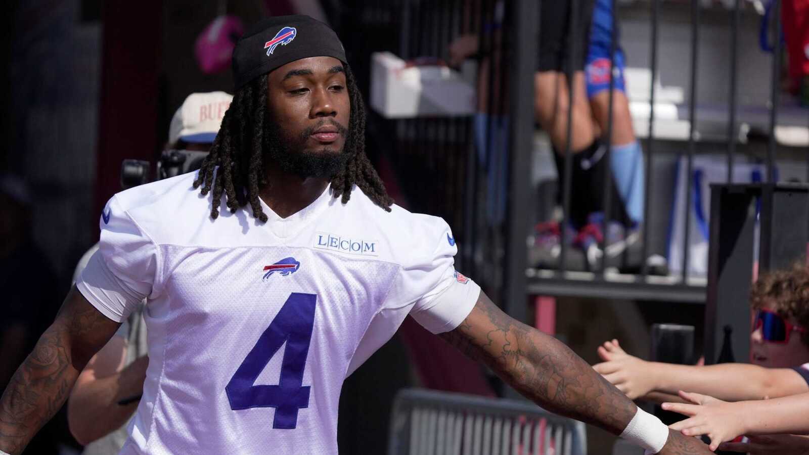 Bills RB James Cook repeats 1-word response after refusal to practice ...