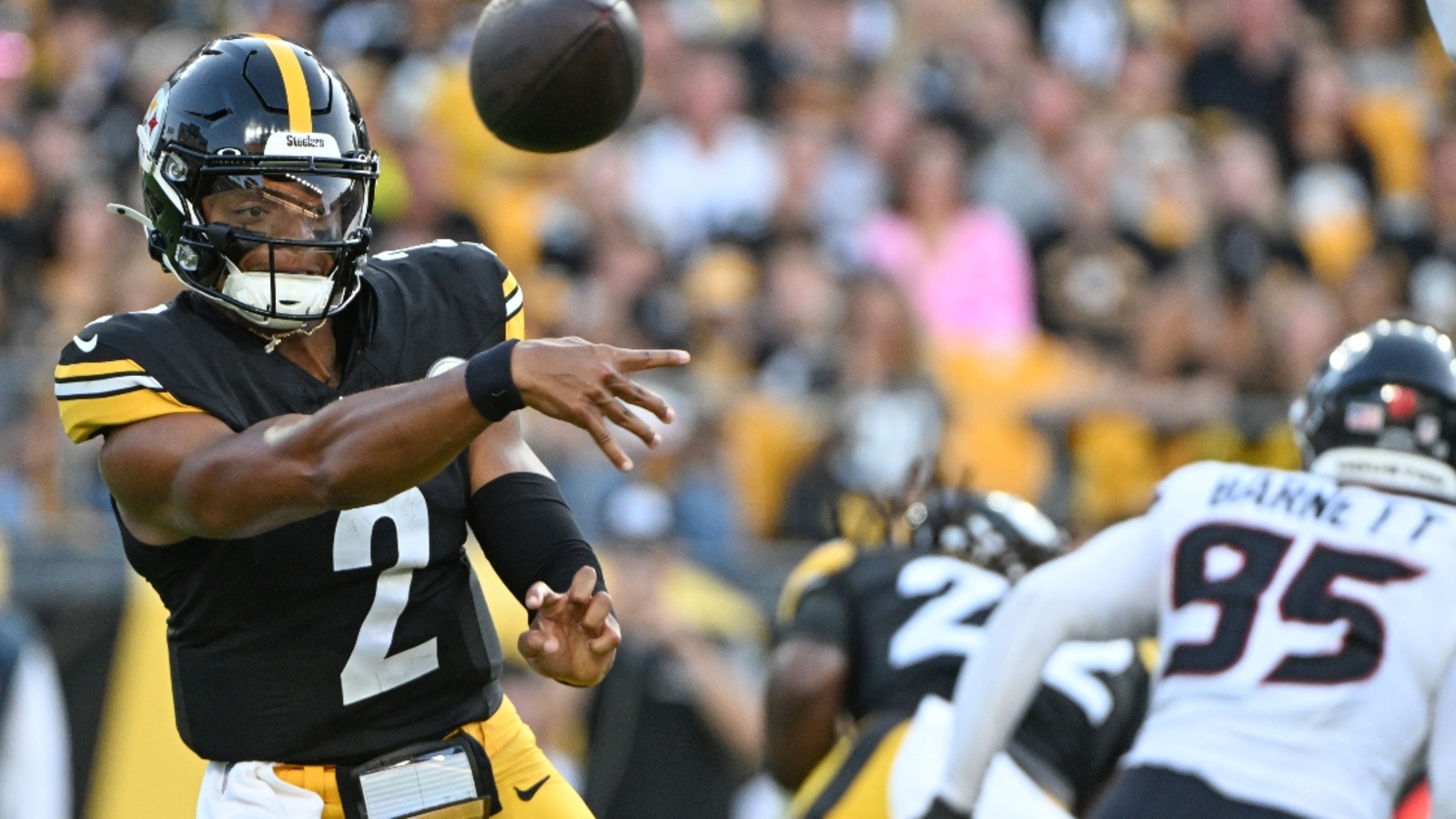 Mike Tomlin disappointed with Justin Fields’ fumbles in Steelers debut ...