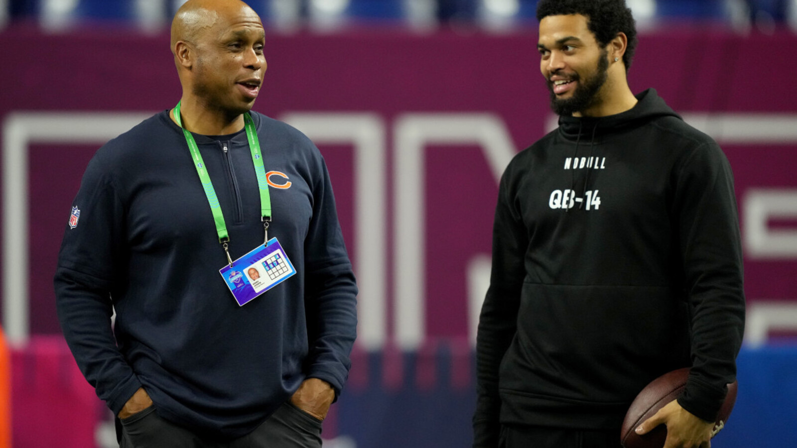 Bears Host USC Quarterback Caleb Williams at Halas Hall | Yardbarker