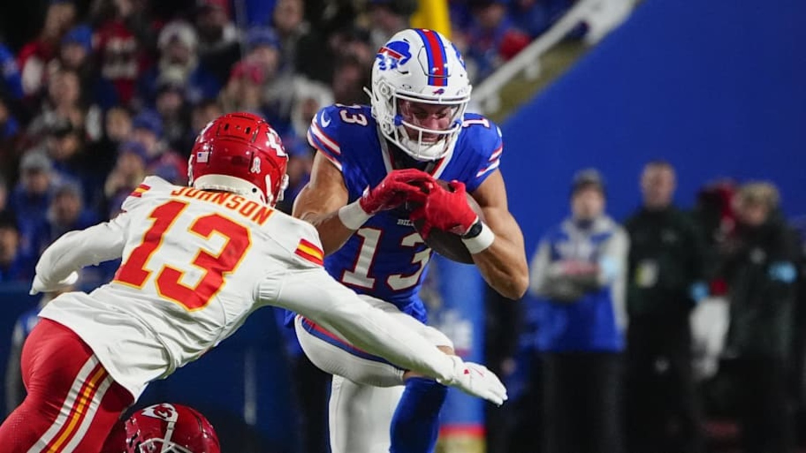 Watch: Bills WR Mack Hollins had incredible reaction to Josh Allen’s TD ...