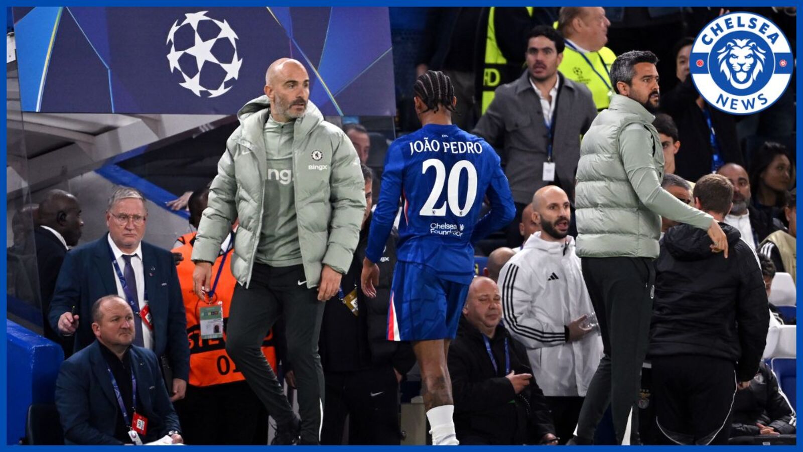 How the Chelsea hierarchy reacted to Enzo Maresca’s red card against ...