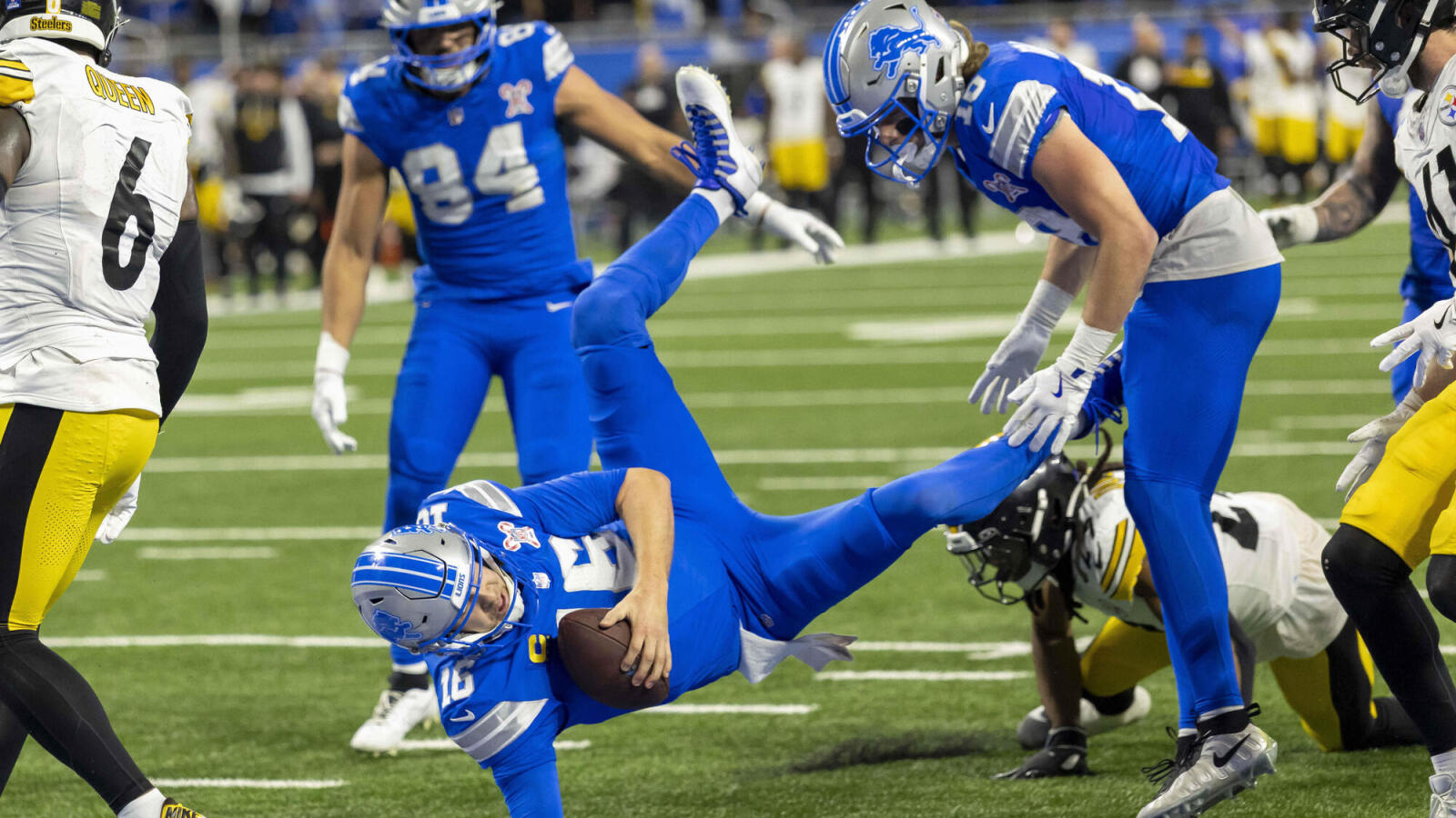 Steelers vs. Lions ends with highly controversial call after incredible ...