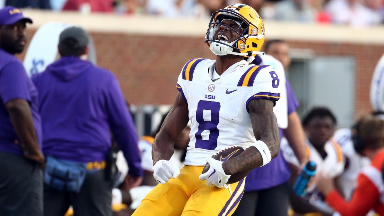 Brian Kelly on Malik Nabers: ‘I don’t think there’s a better receiver ...