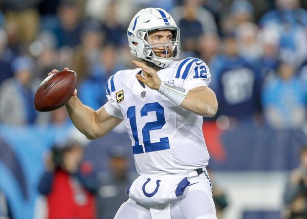Andrew Luck Colts 2022 Throwing