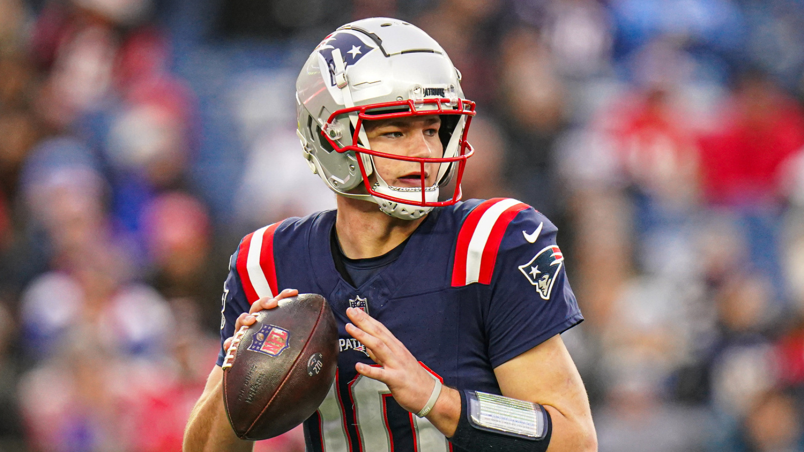 Patriots' Drake Maye reacts to Mike Vrabel, Josh McDaniels hires | Yardbarker