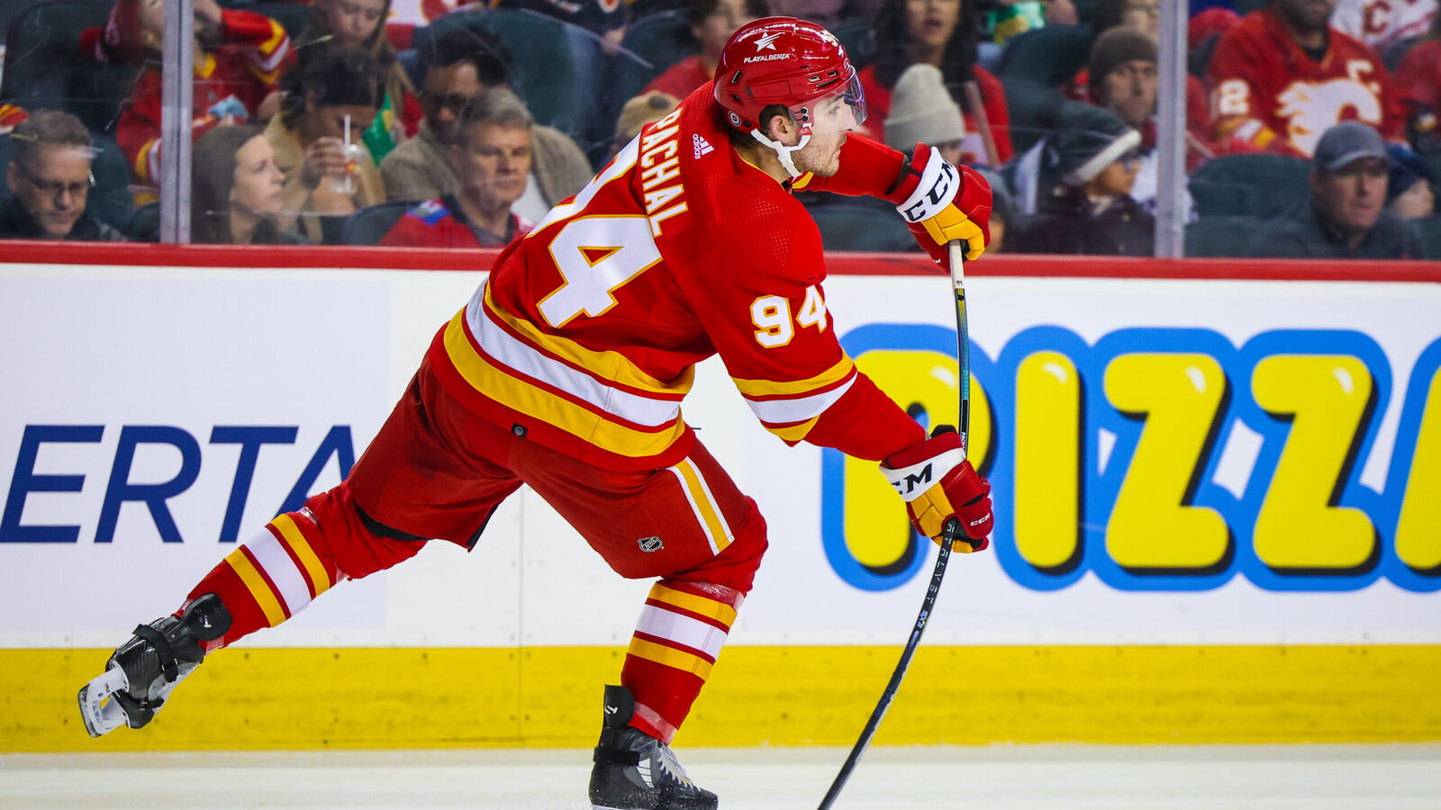 Blueliner Brayden Pachal was reliable depth for the Flames in 2024-25 ...