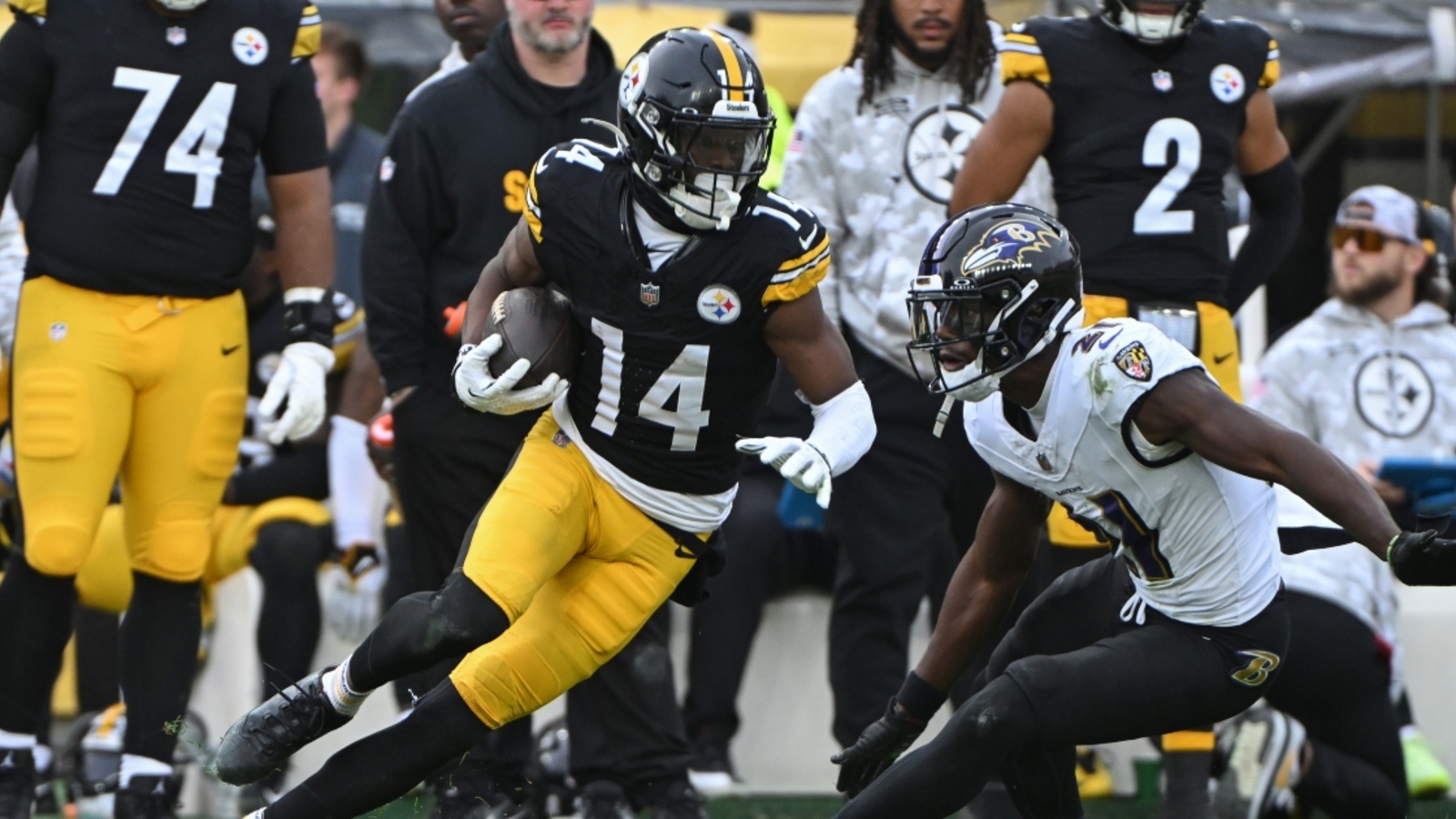 George Pickens pays homage to Marshawn Lynch, refuses to answer media ...