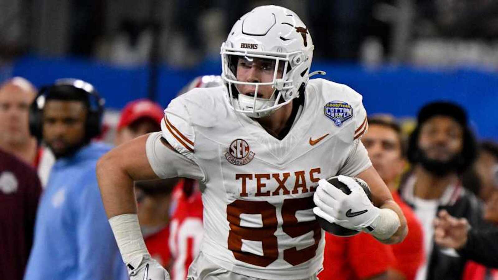 Tennessee Titans Select Texas Longhorns TE Gunnar Helm in NFL Draft ...
