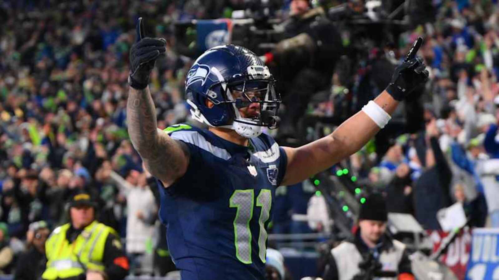 Seahawks' JSN makes rare accomplishment in first half of NFC ...